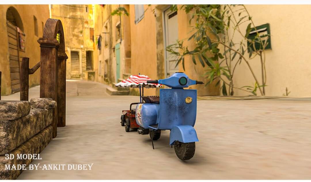 ArtStation - Latest work Cartoon environment 3D model