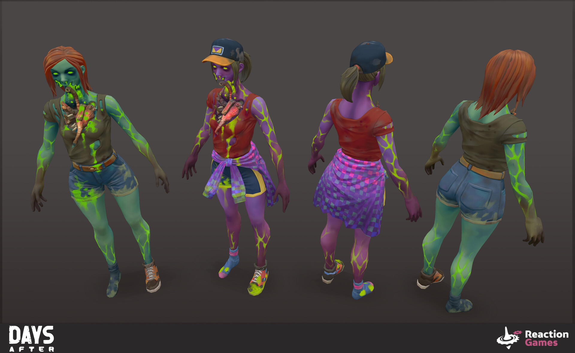 ArtStation - Zombie characters