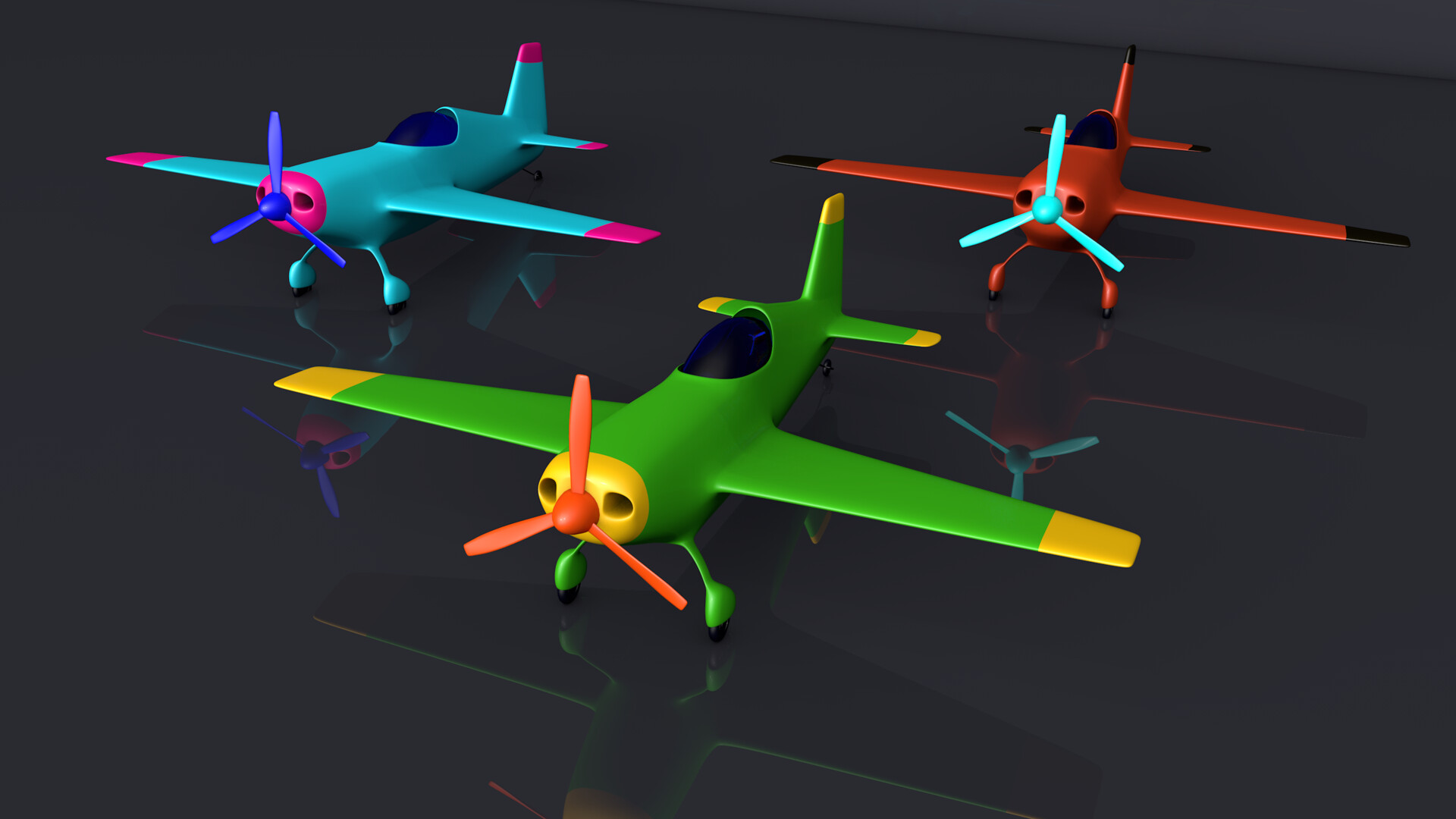 ArtStation - AVIÃO EM 3D