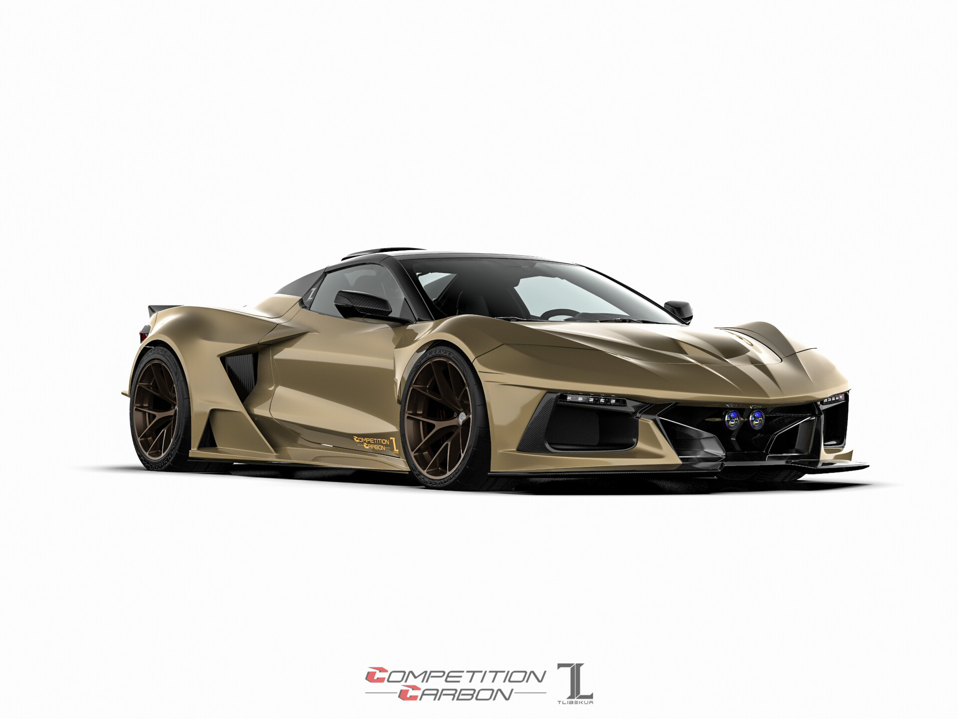 ArtStation - Chevrolet Corvette C8 Competition Carbon