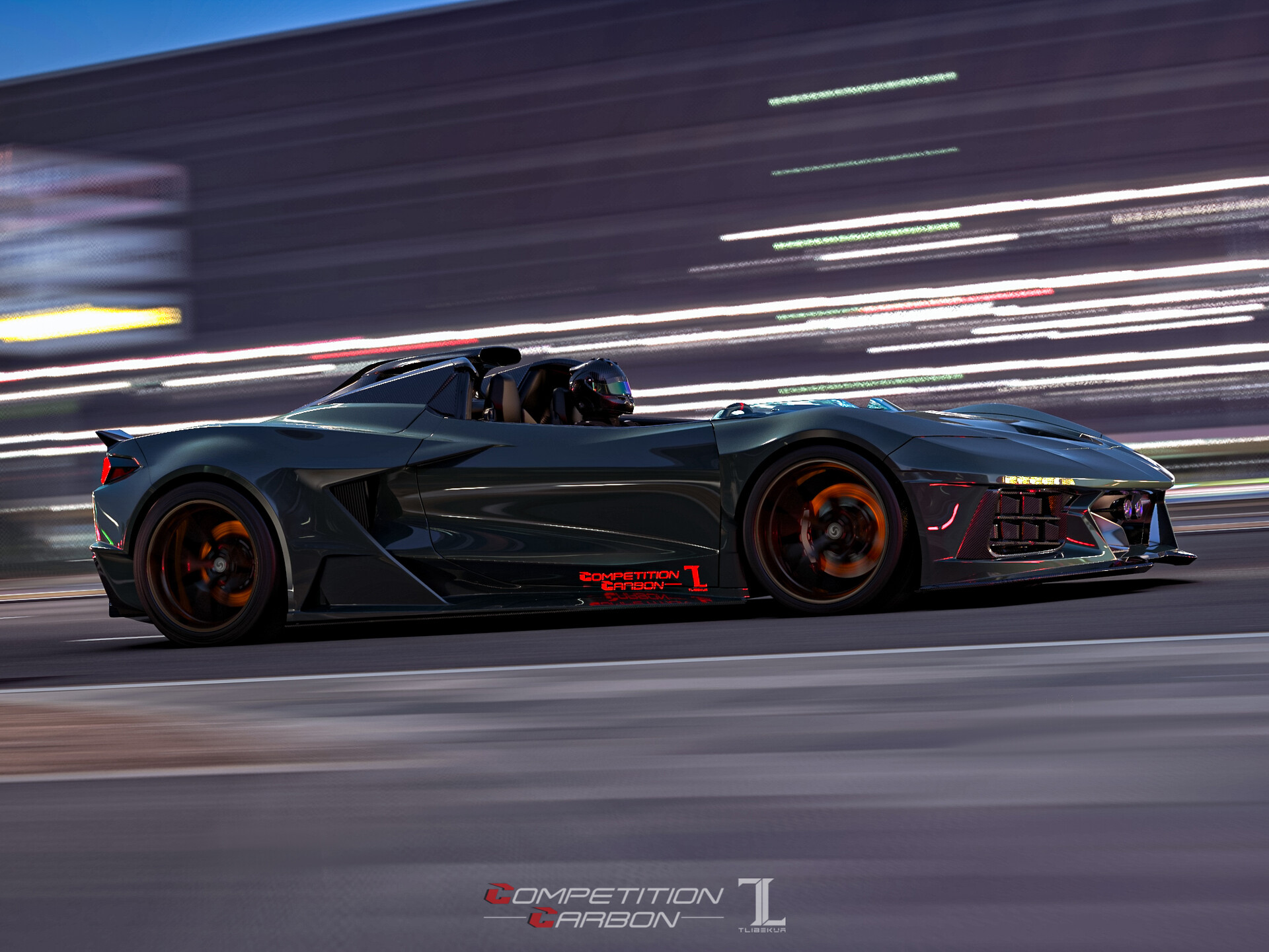 ArtStation - Chevrolet Corvette C8 Speedster