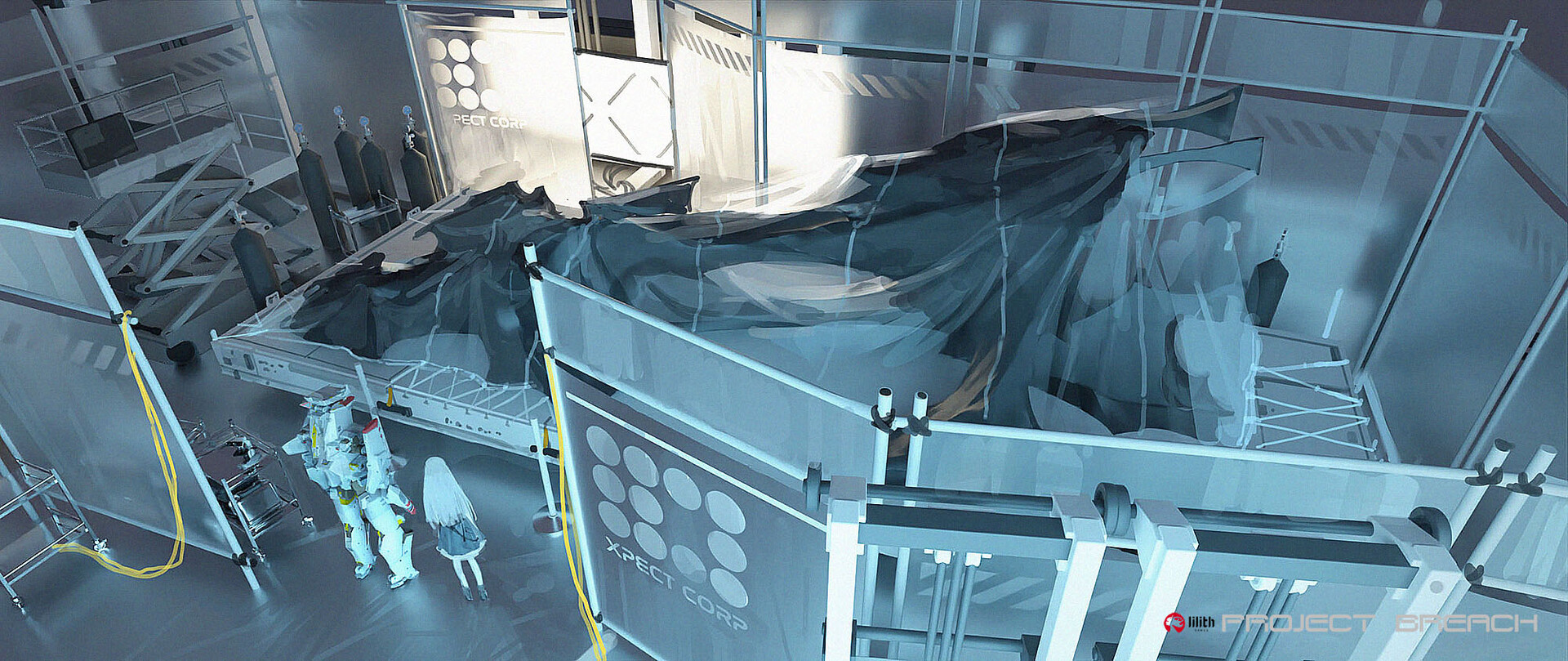 ArtStation - Lab Concept - Project Breach