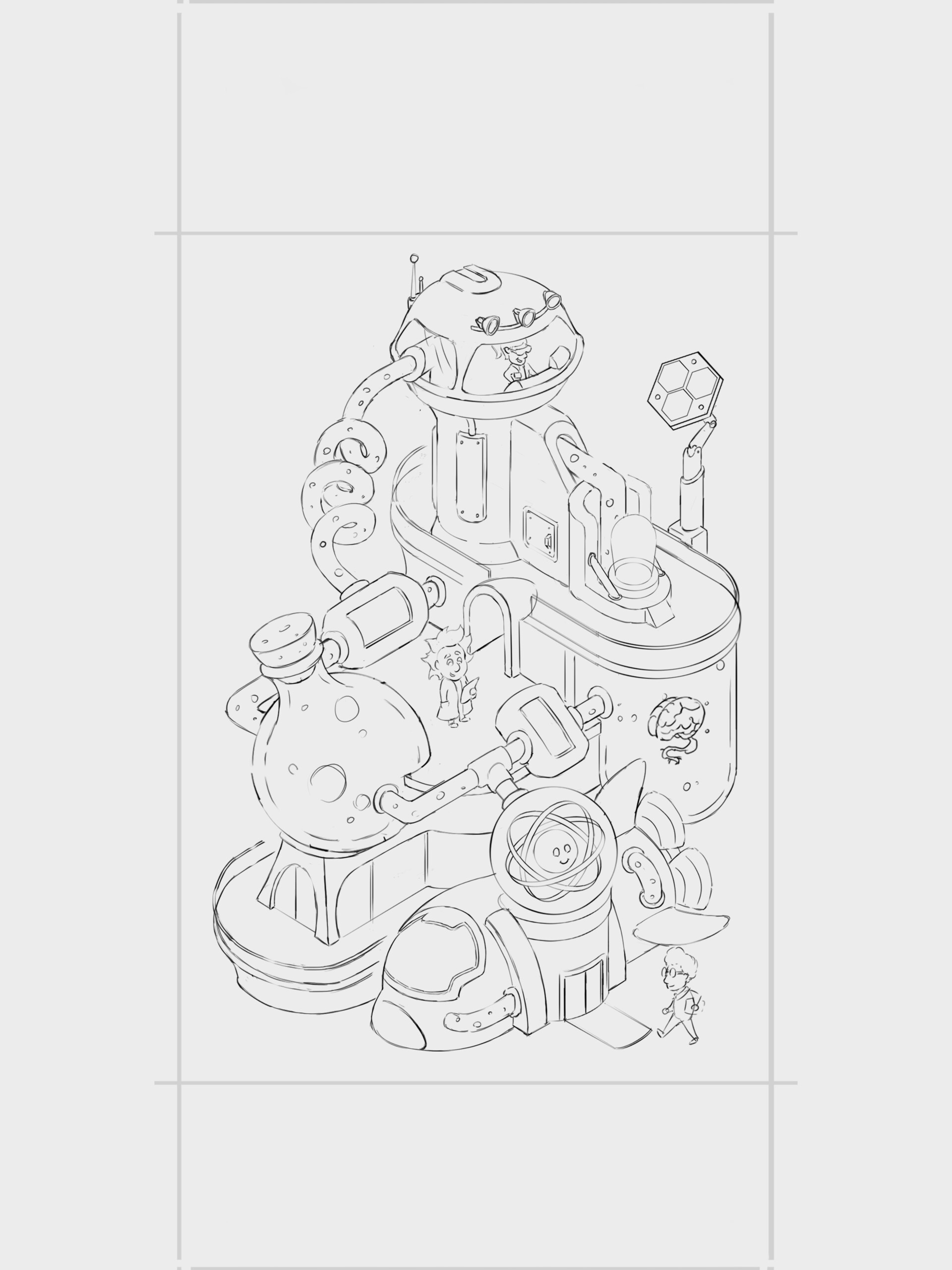 ArtStation - Science Lab Level Design