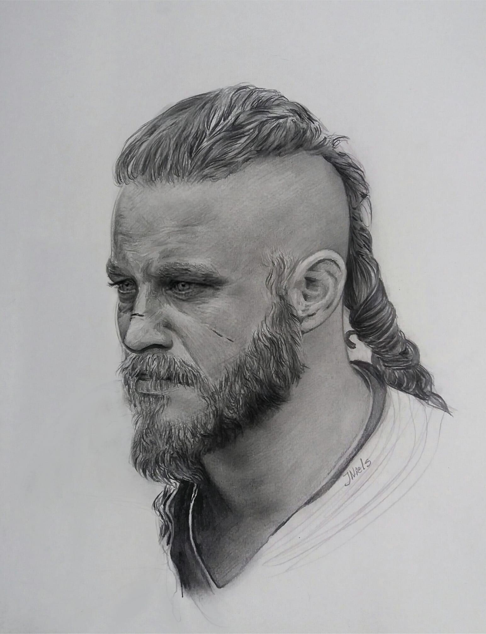 ArtStation - Ragnar Portrait study