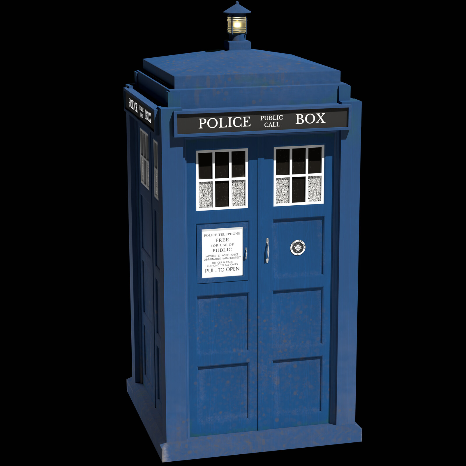 Luke Alexander - Doctor Who - TARDIS F Prop