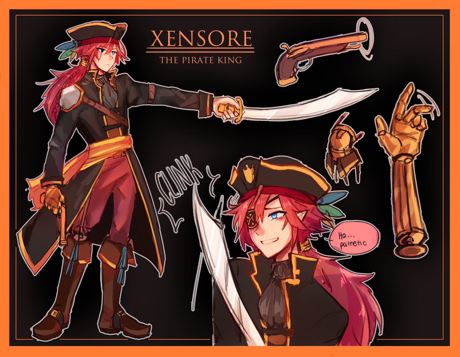 ArtStation - character design contest submission ("xensore")