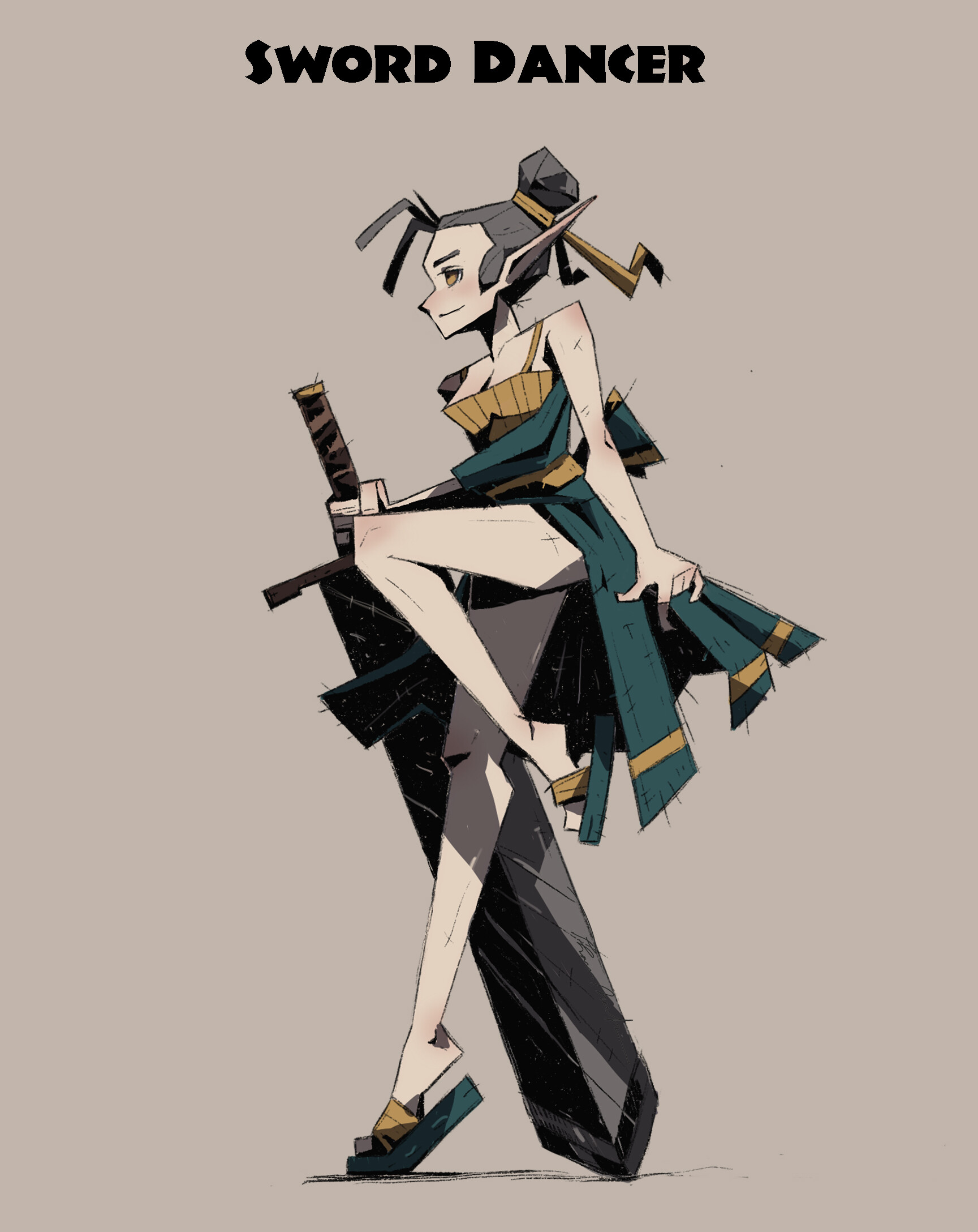 MANH PHAM dot ART - Sword Dancer | Variety Heroes