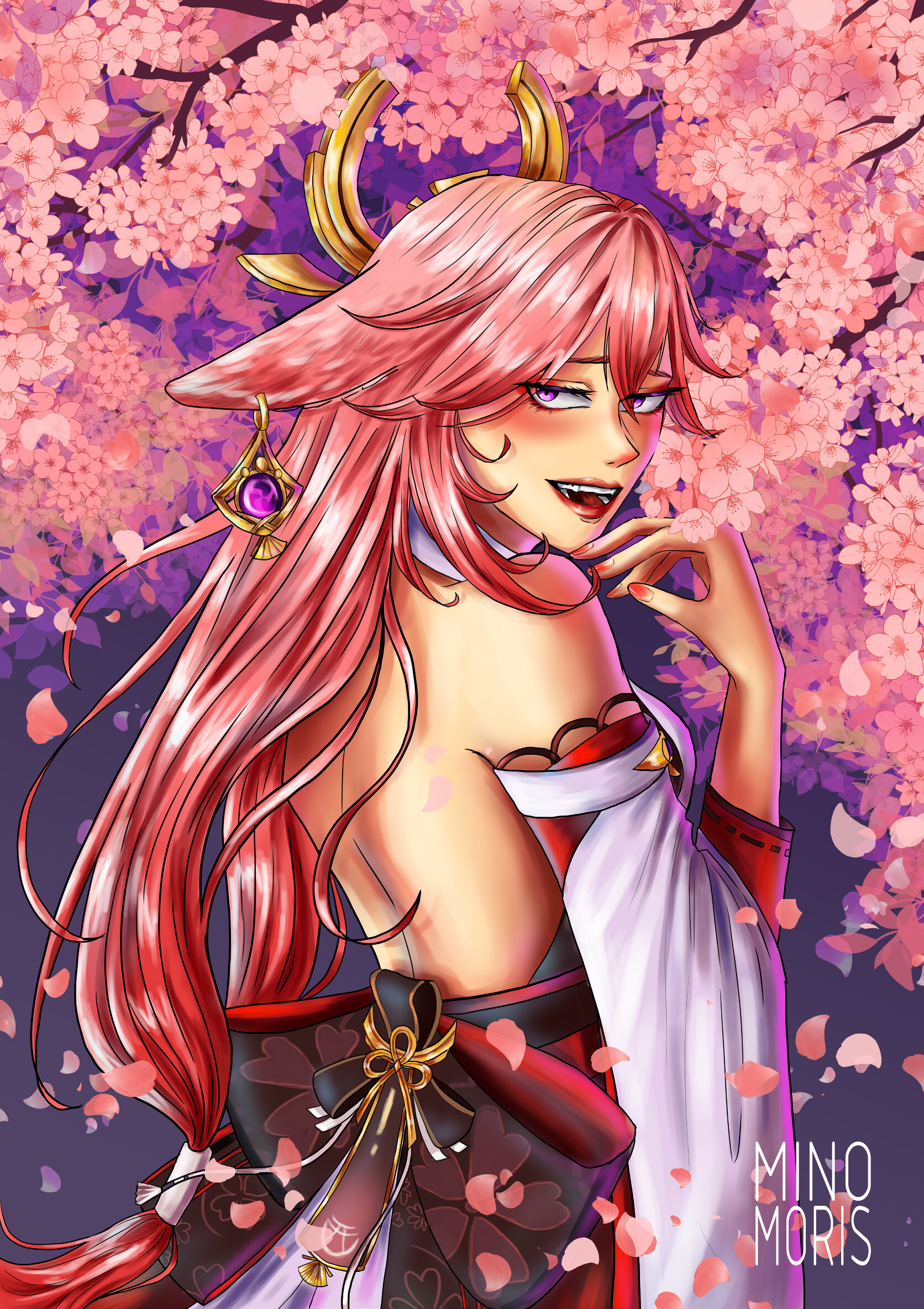 ArtStation - Yae Miko | Genshin impact