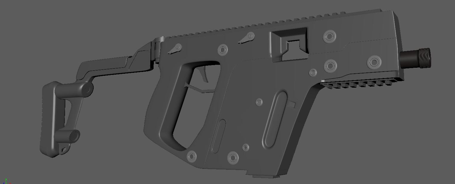 ArtStation - Vector Metallic Gun