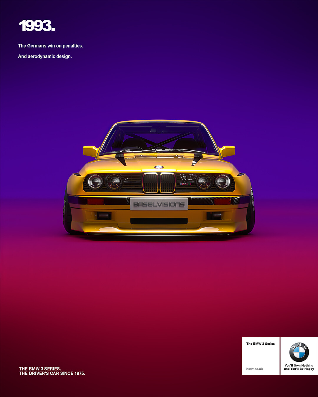 Bmw Advertisement Poster