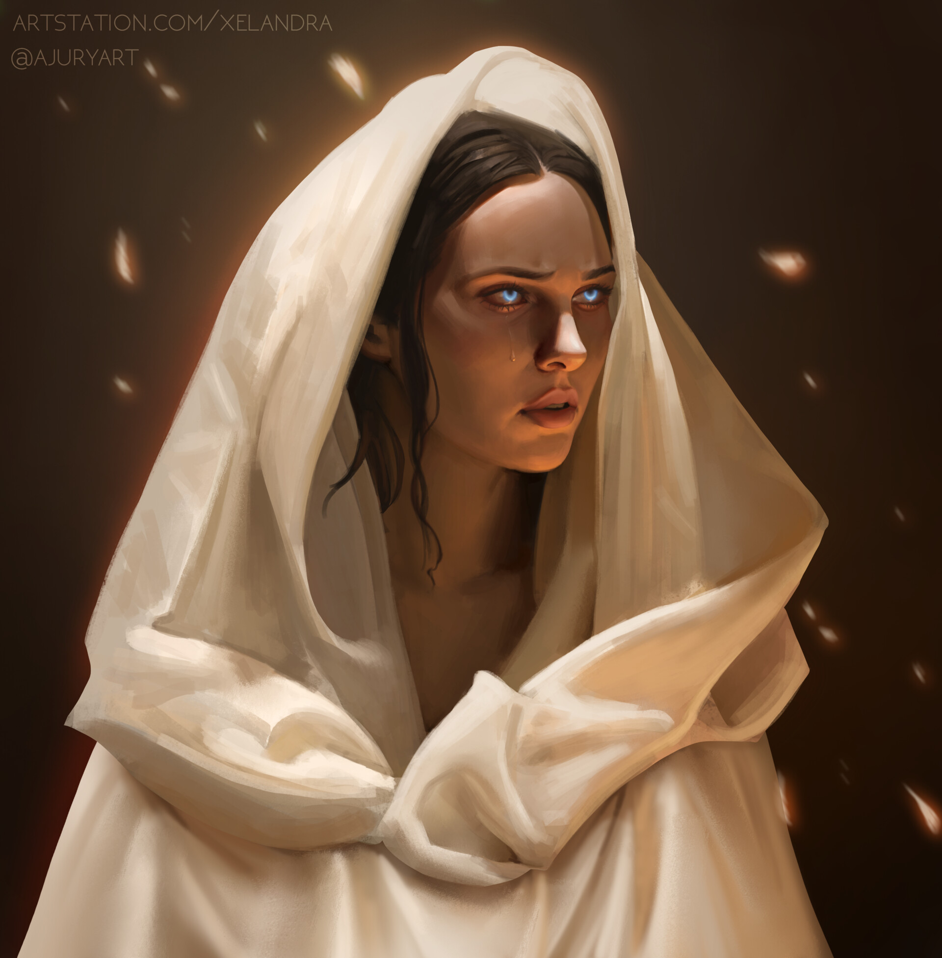 ArtStation - Color and Light Study - Blue Eyes