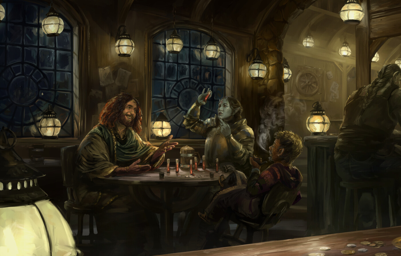 Corremel Tavern by Mike Pape : r/ImaginaryTaverns