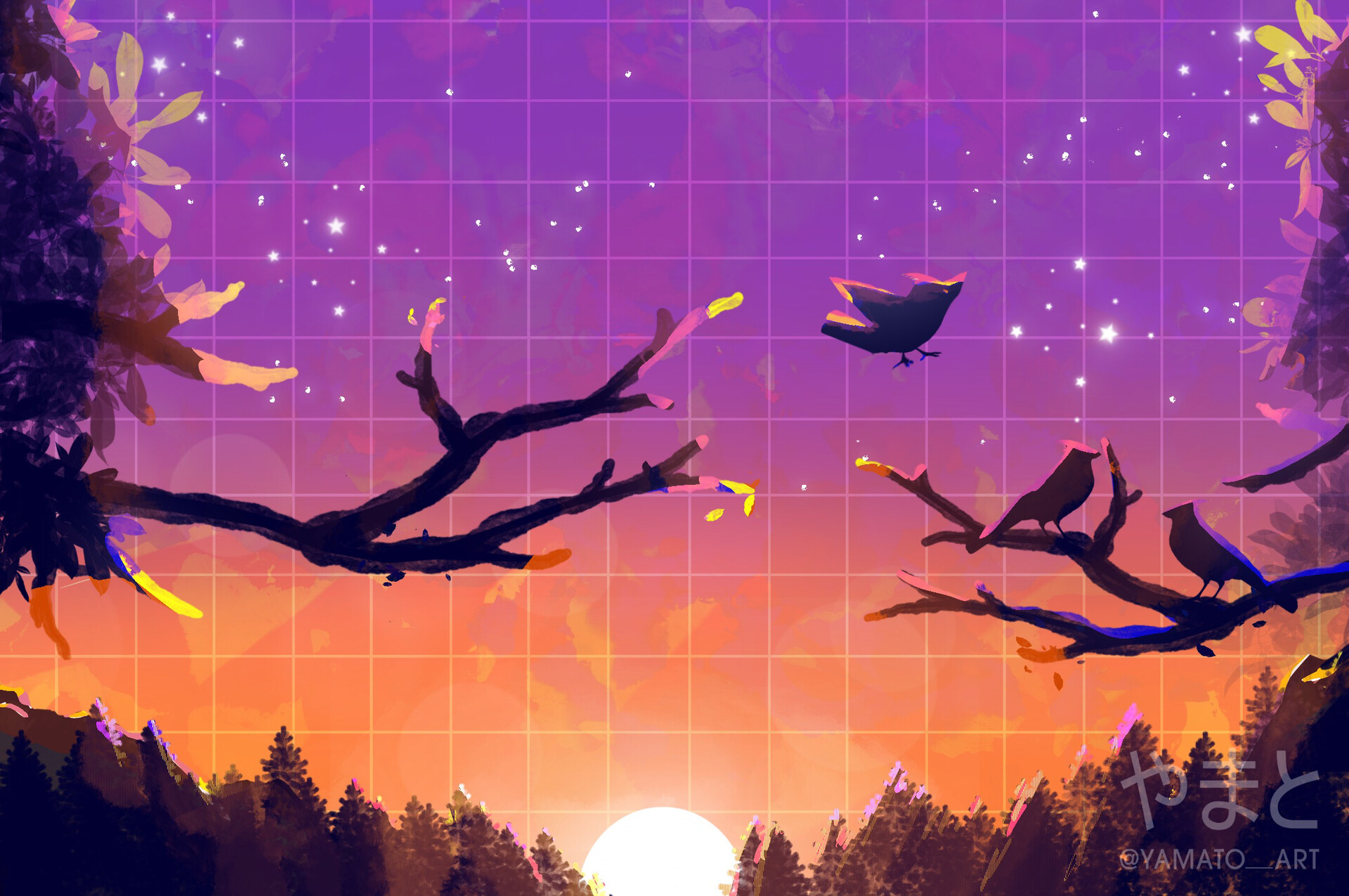 ArtStation - PURPLE SKY