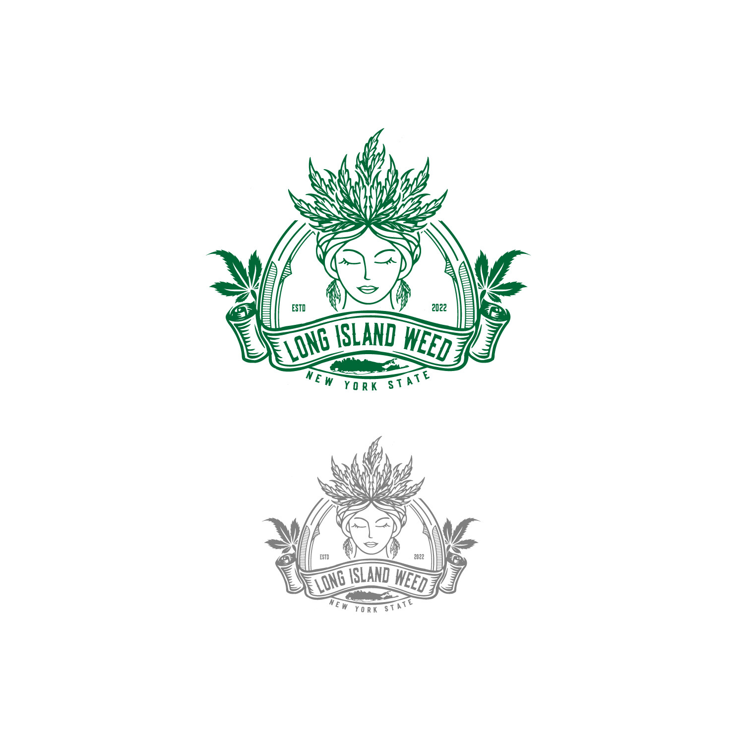 ArtStation - Long Island Weed Cannabis Tobacco logo