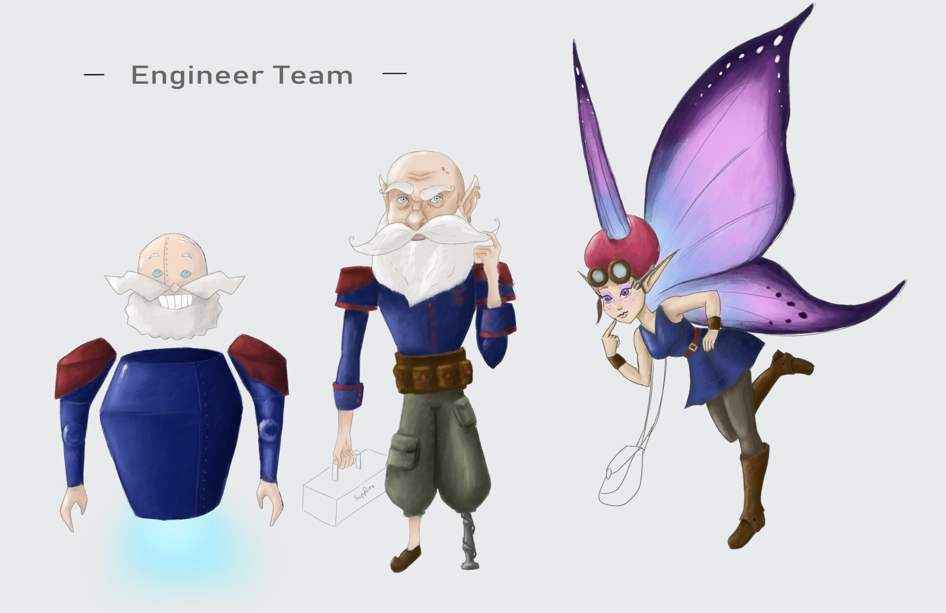 Sara Batista - Engineer Team - Character Exploration