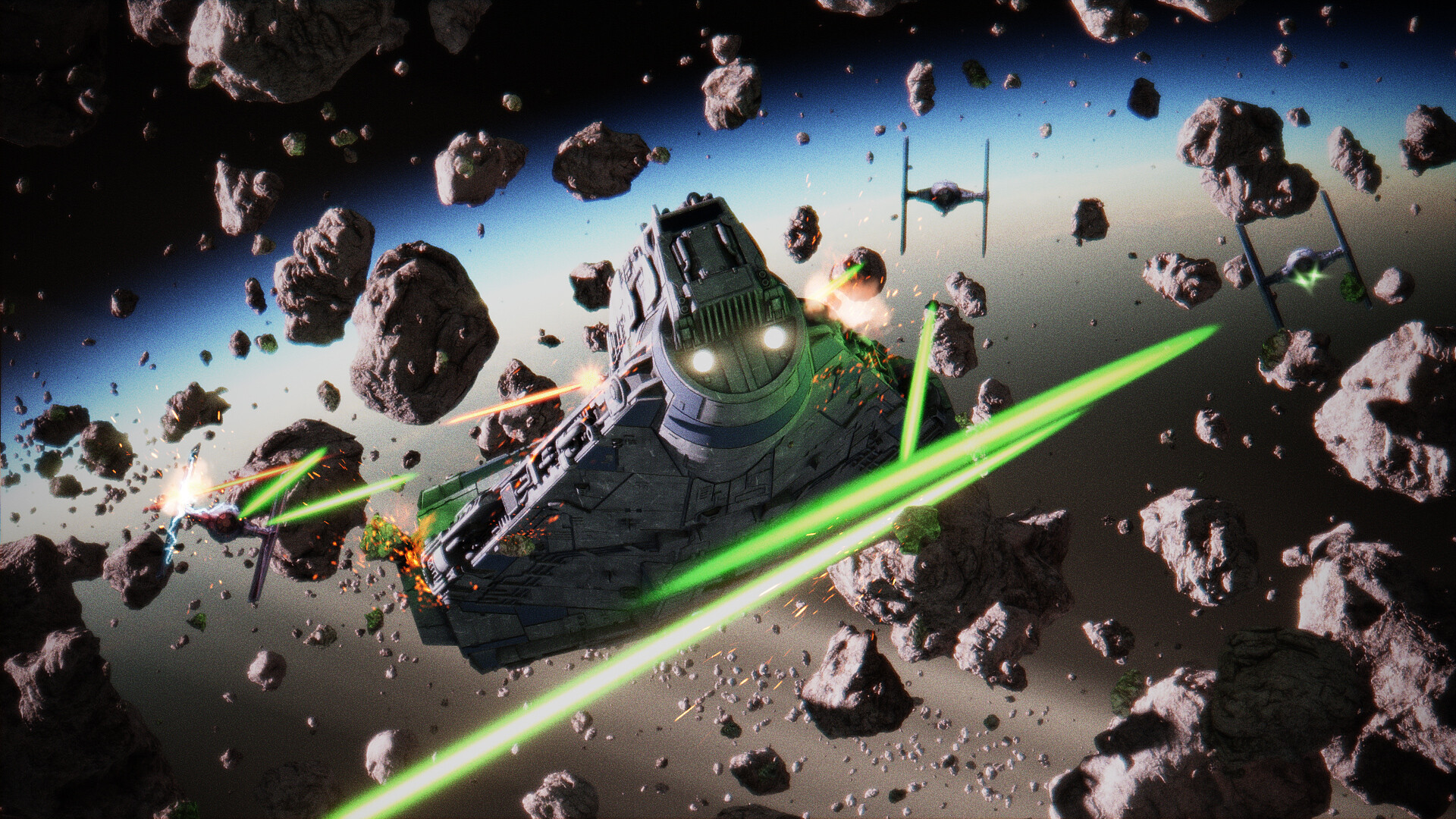 Daring Escape, Eric Guedes : r/ImaginaryStarships