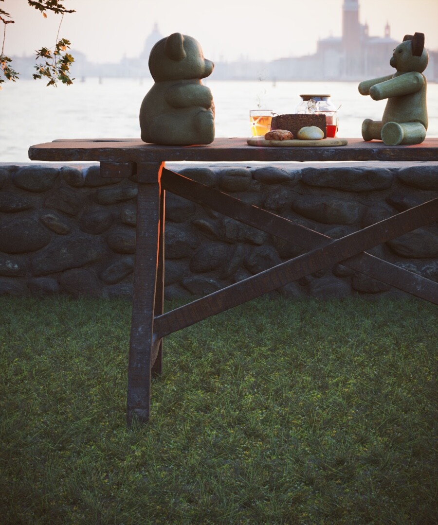 ArtStation - Golden hour render