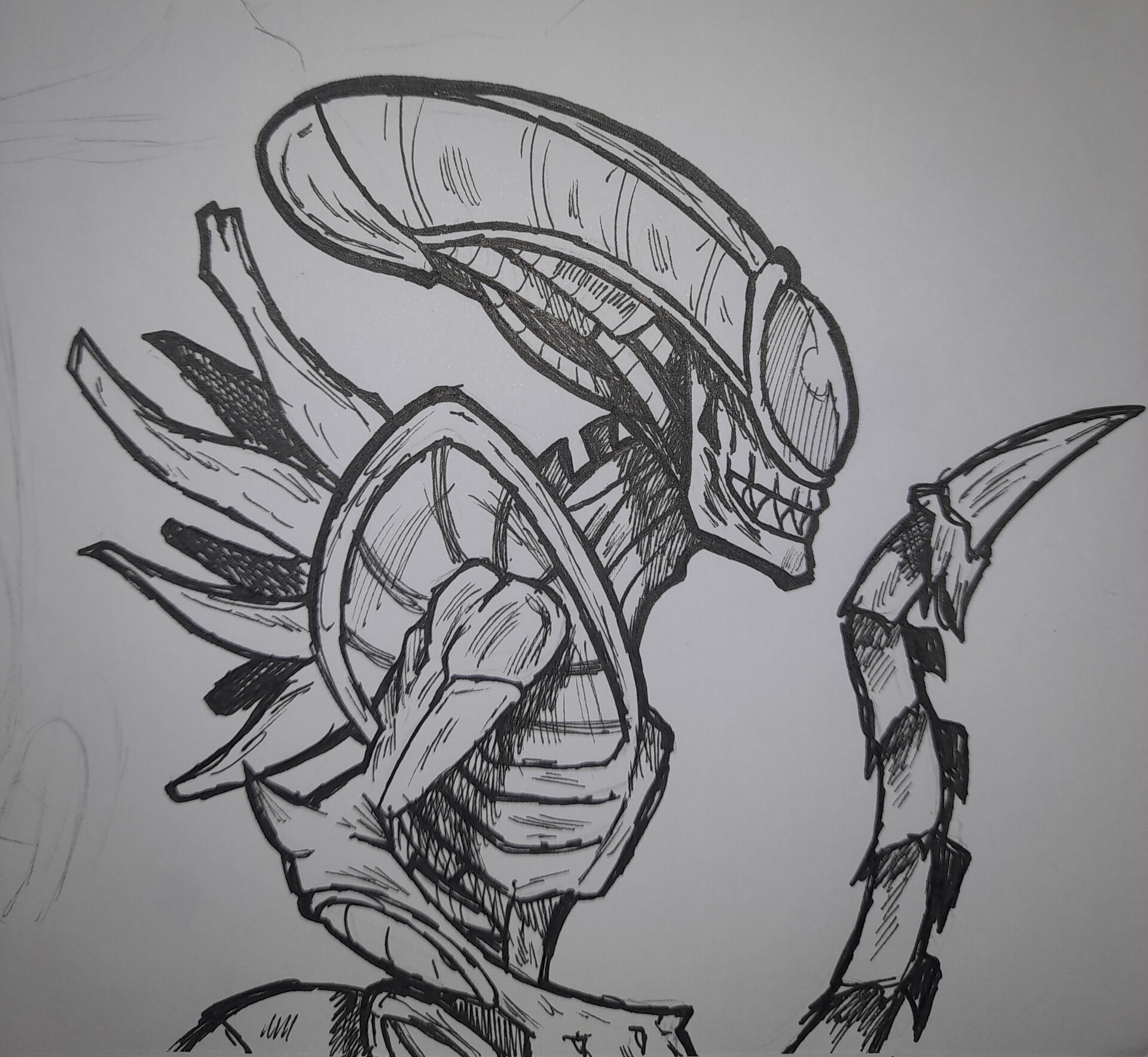 Xenomorph Sketch