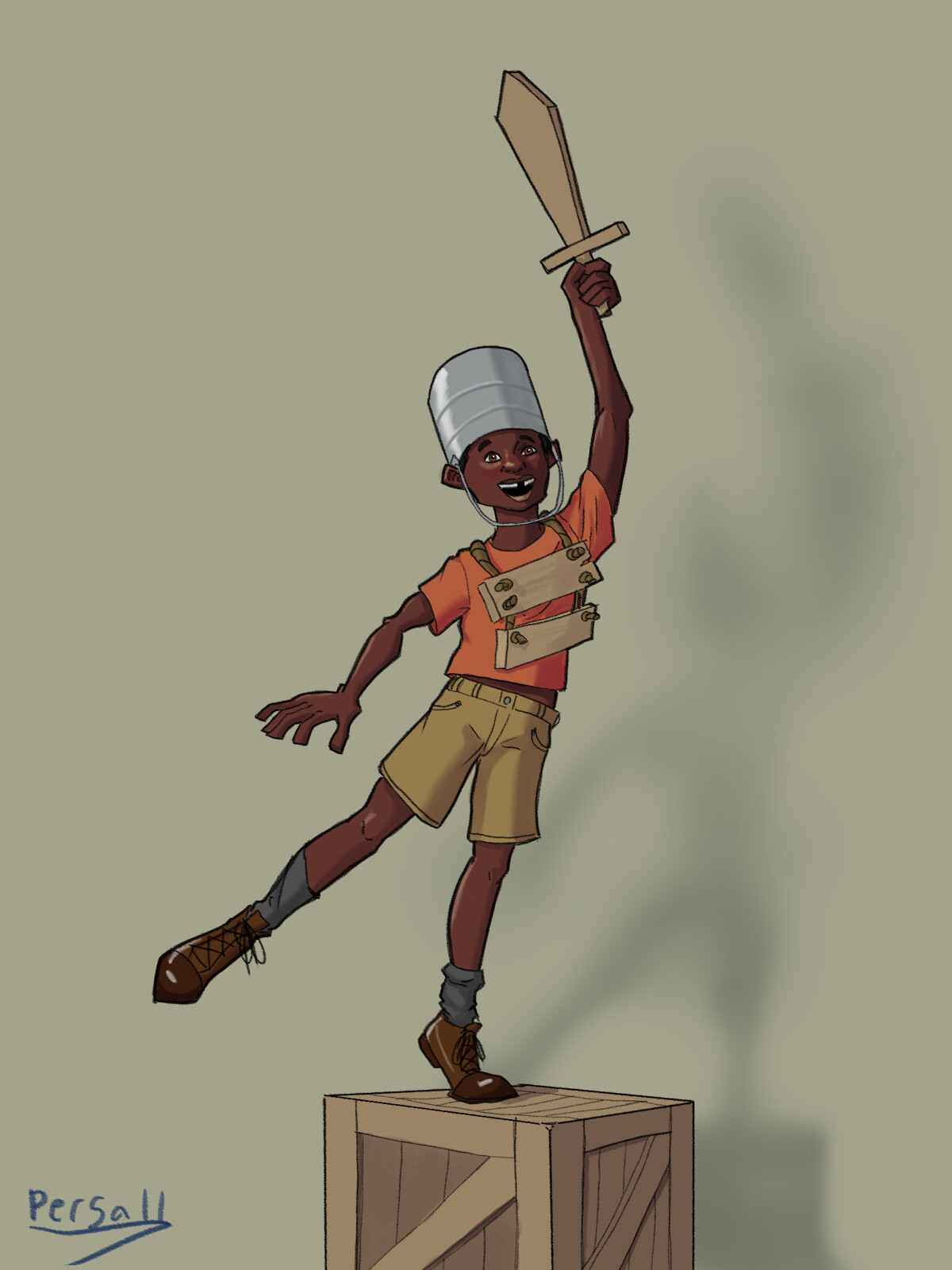 ArtStation - the boy knight