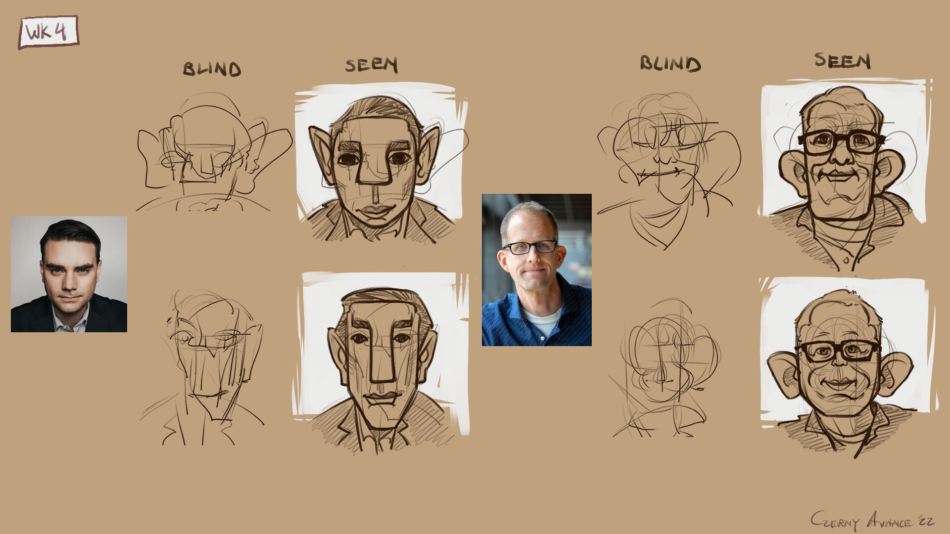 Czerny Avance - Character Design Exercises (2022)