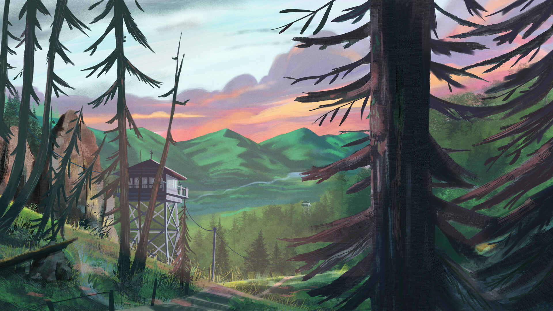 ArtStation - Watchtowers