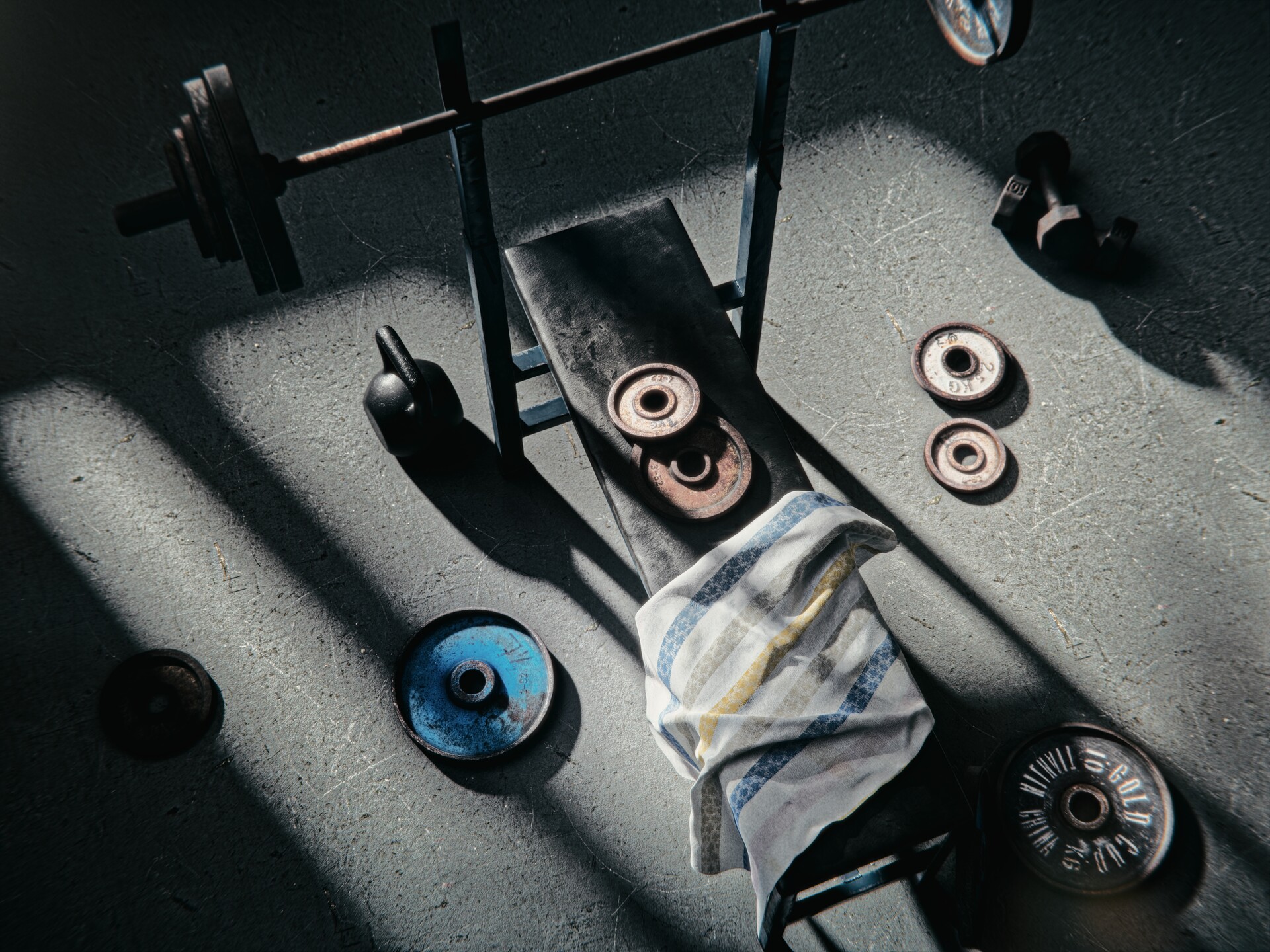 ArtStation - Rusty Weights Pack