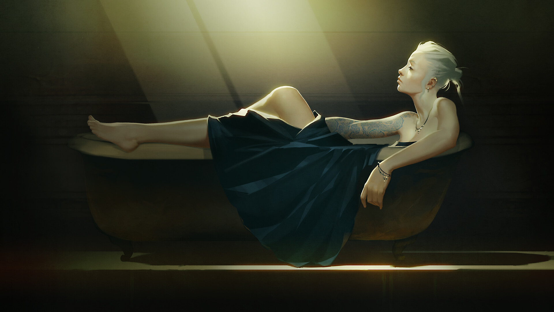 ArtStation - Unimpressed and Formally Dressed