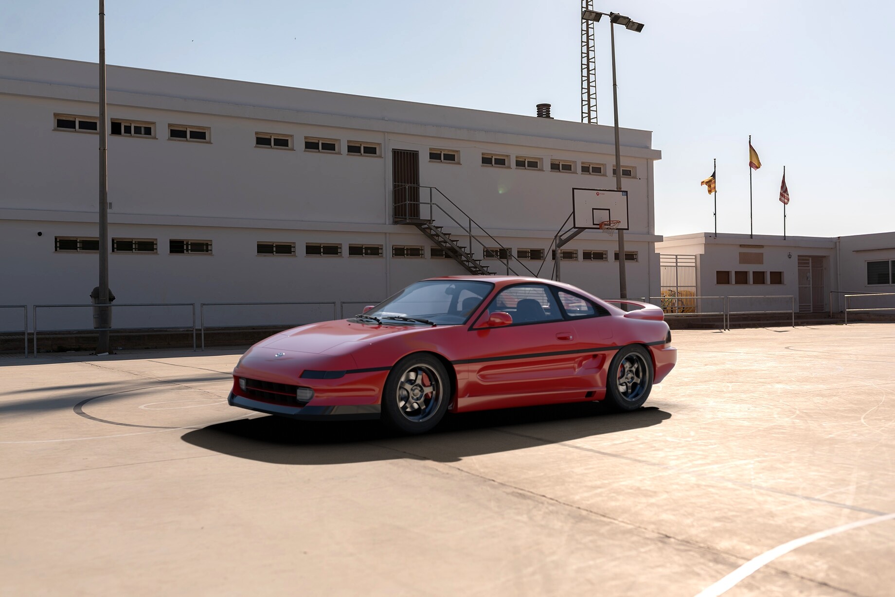 Min Chul Jun - Toyota MR2 SW20 Rev. 2 (Free 3D Model)