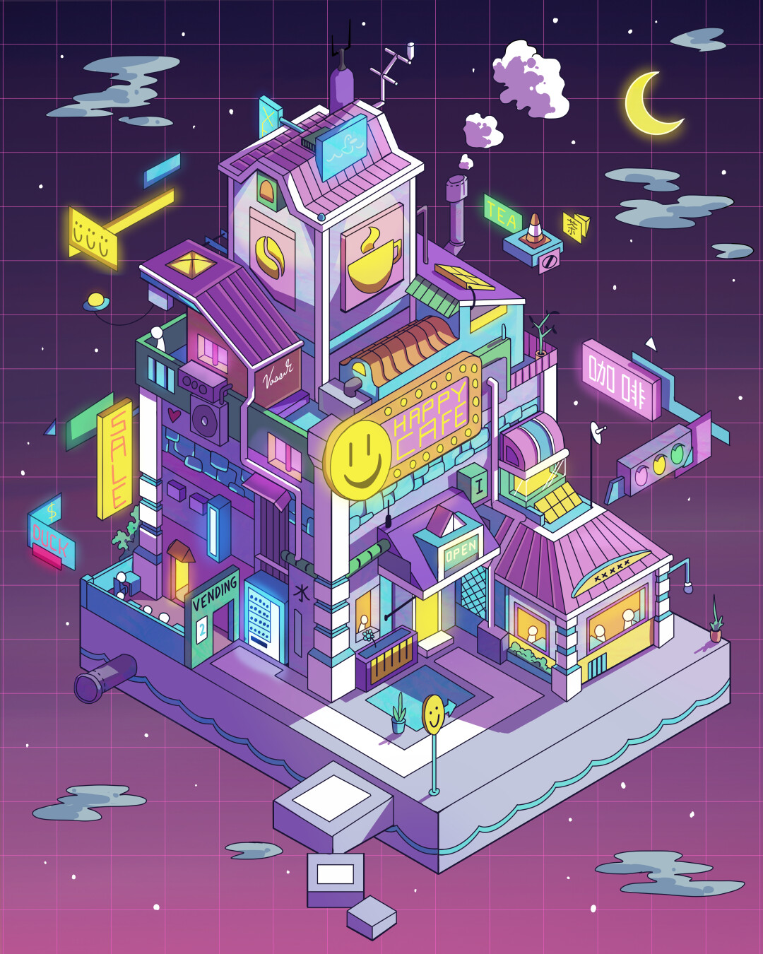 ArtStation - Happy Cafe