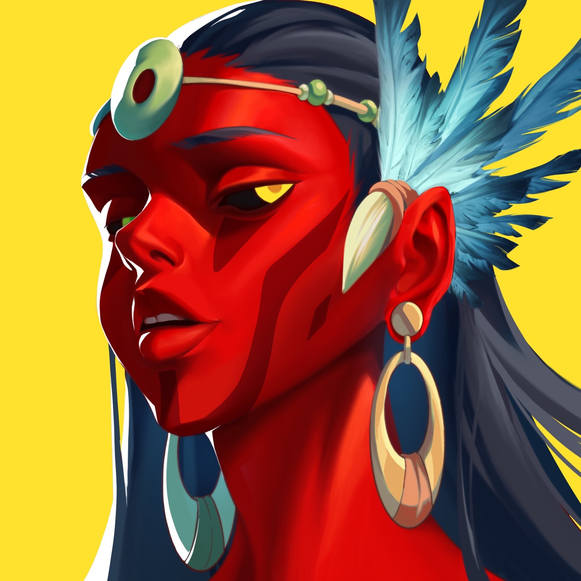 ArtStation - Portrait illus exercice