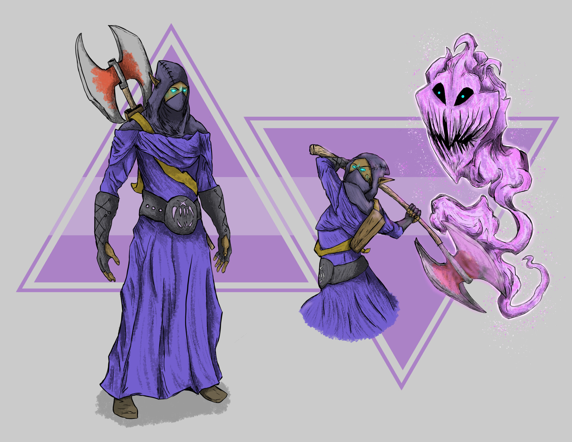 ArtStation - Nightguard of the Laughing Beast