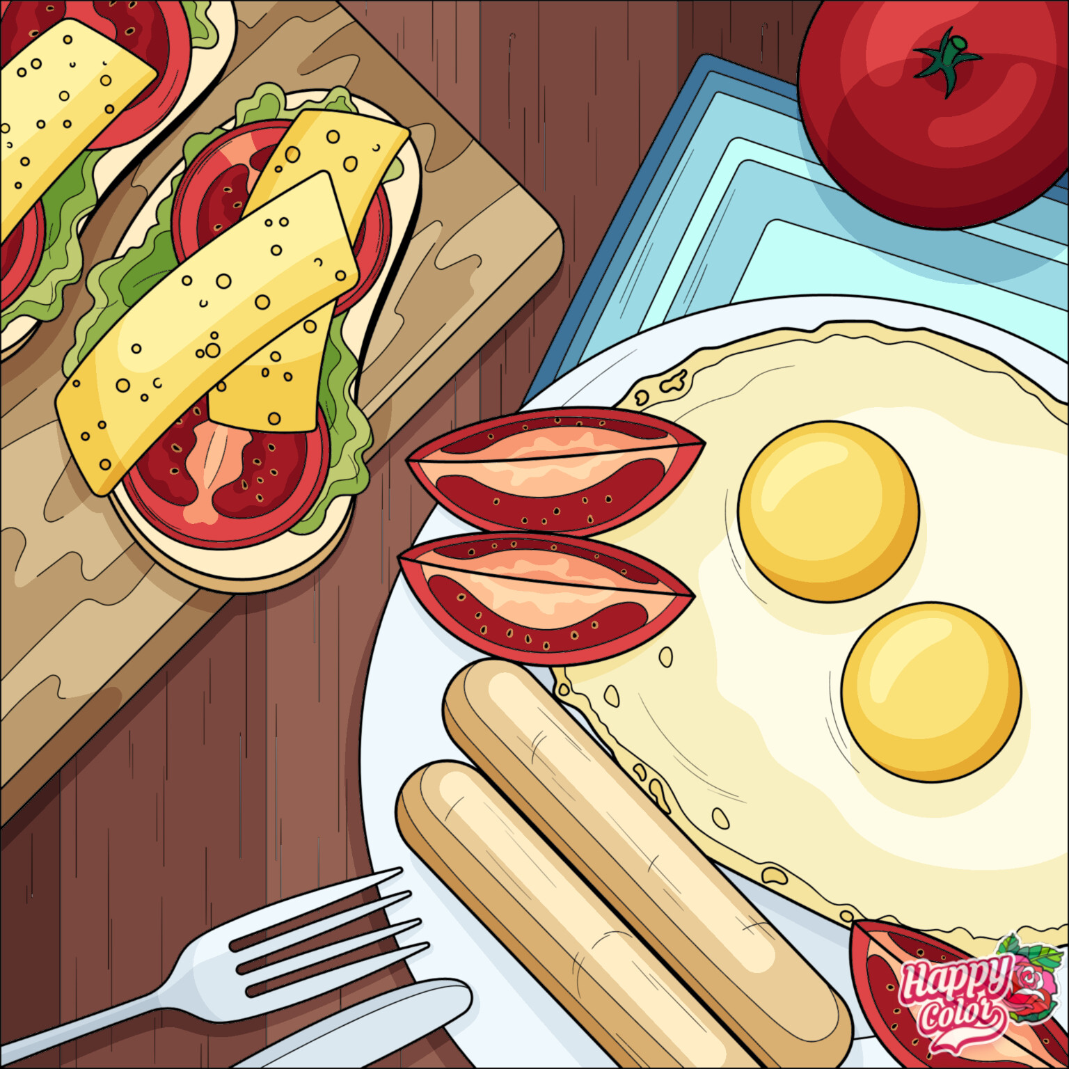 ArtStation - Full English Breakfast Animated