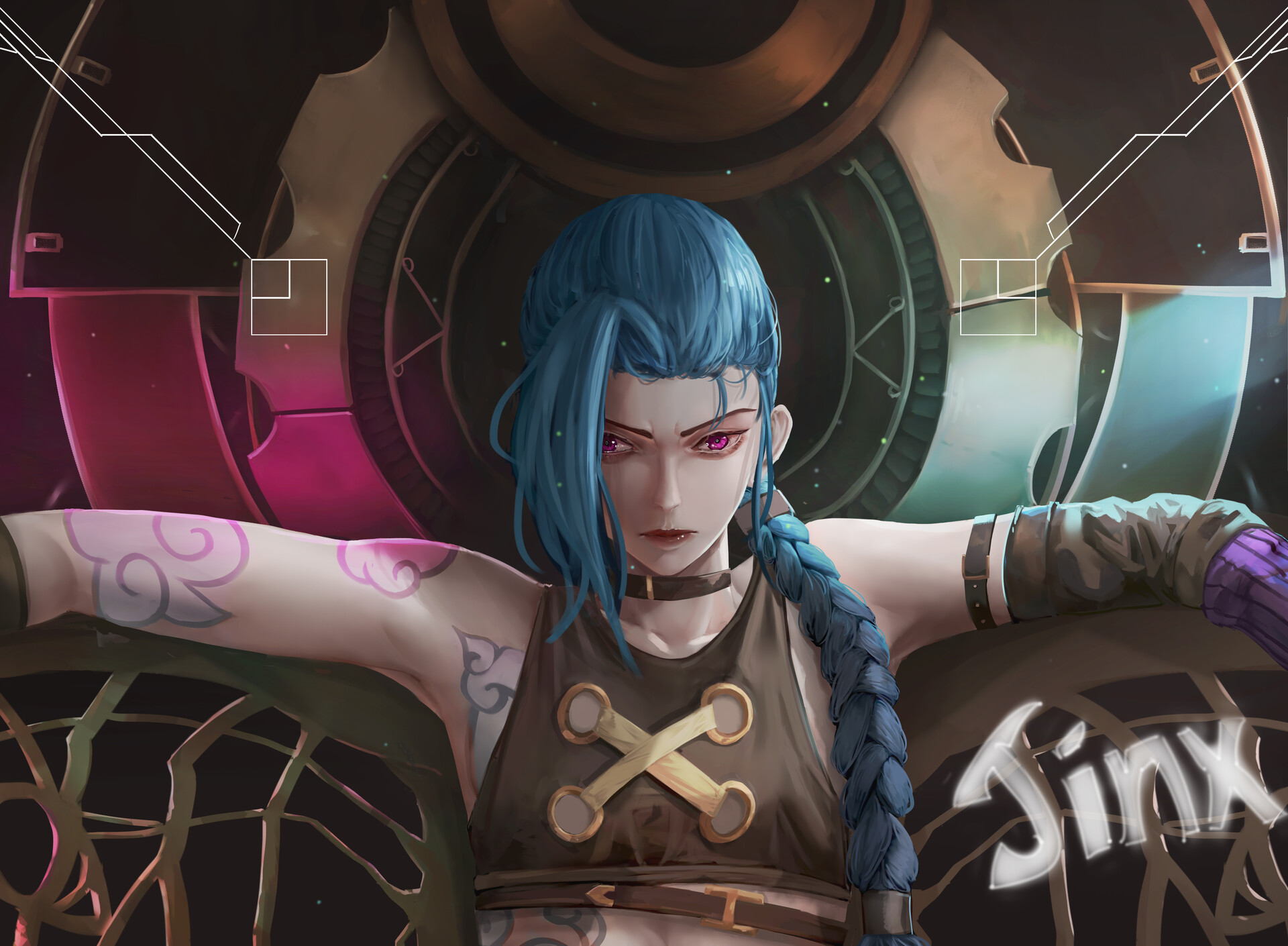 ArtStation - Arcane Jinx Study