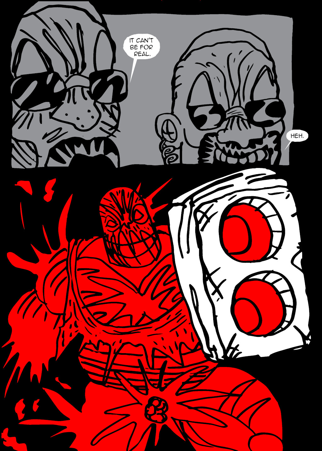 ArtStation - Rakshas comic page