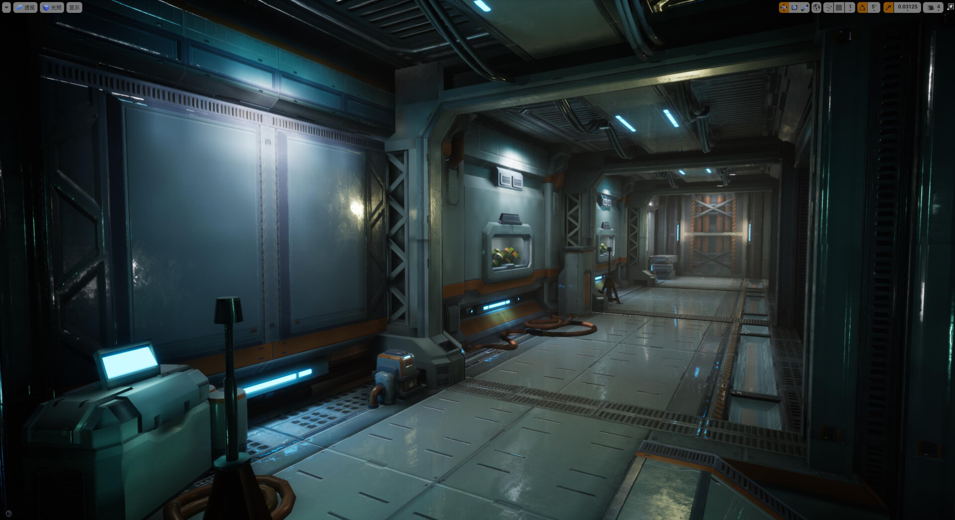 ArtStation - Science fiction base