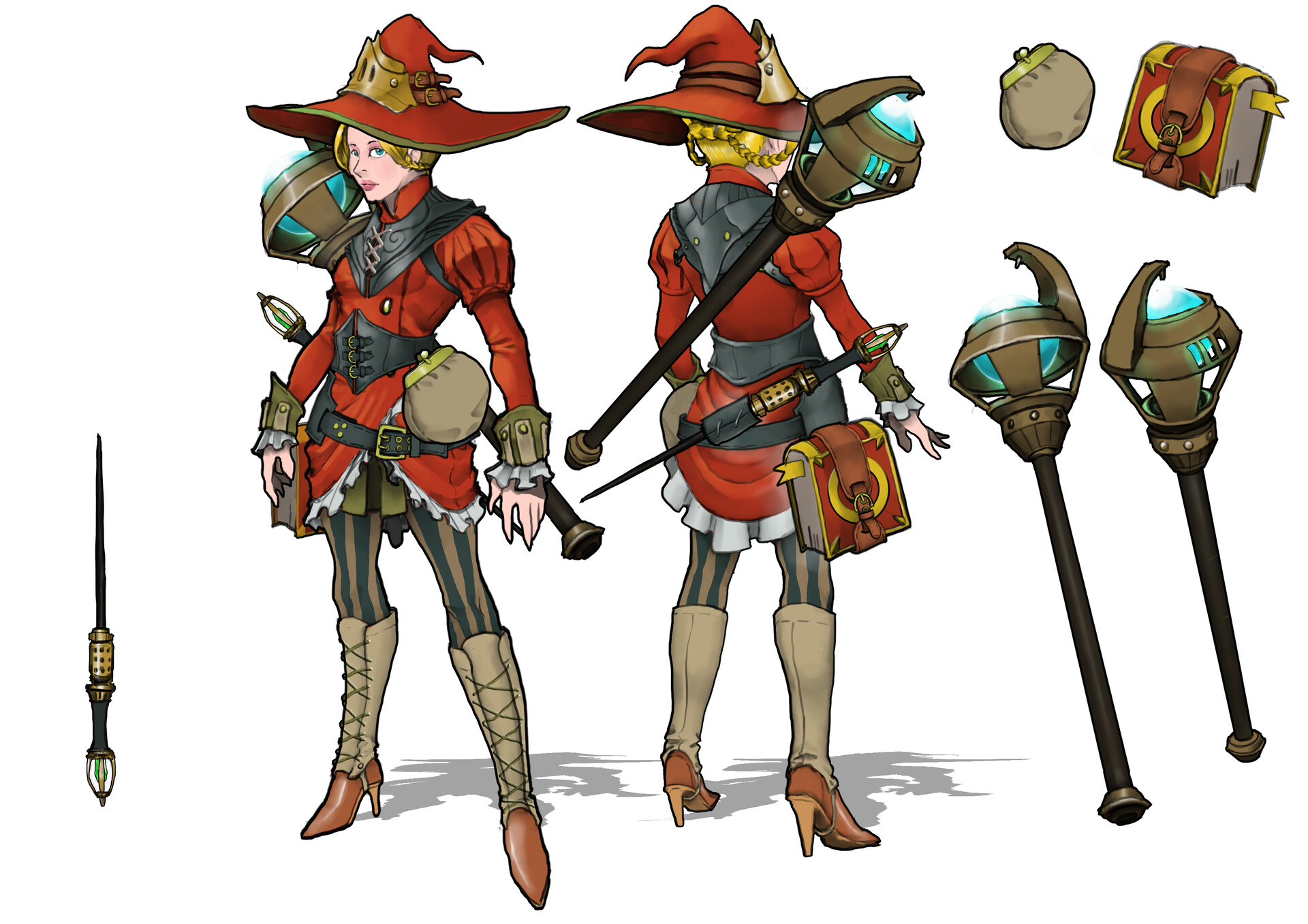 ArtStation - Steampunk Mage