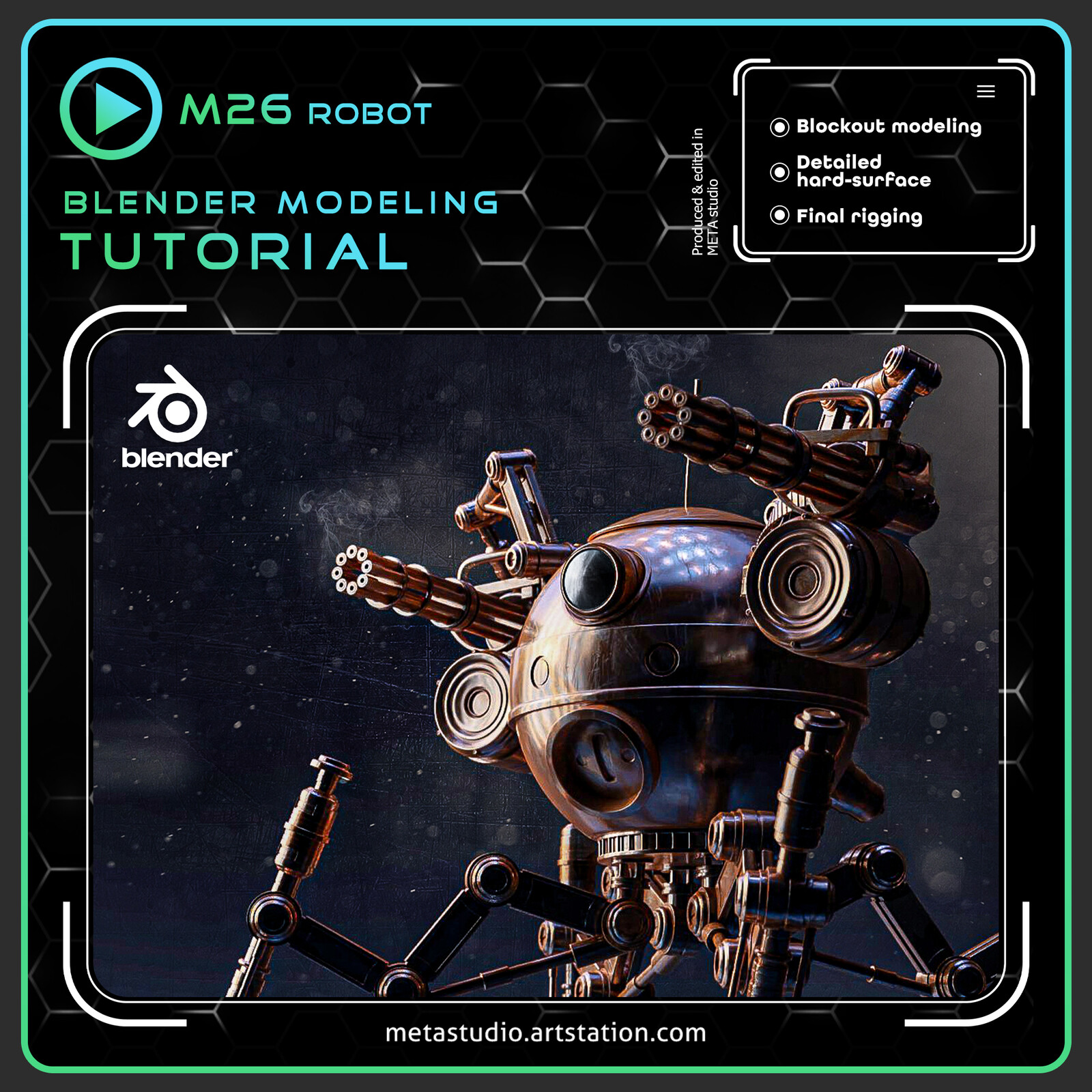 Meta Studio - Robot modeling tutorial