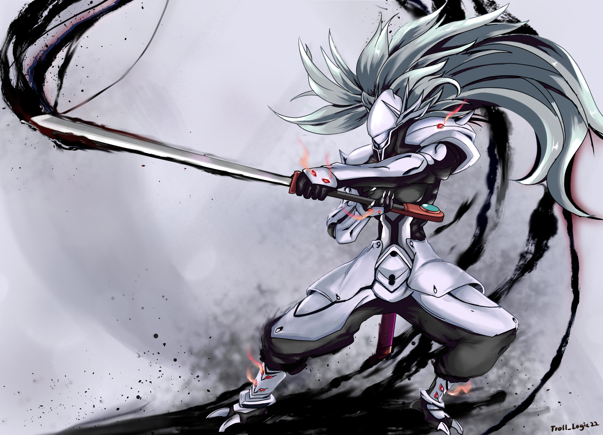hakumen wallpaper