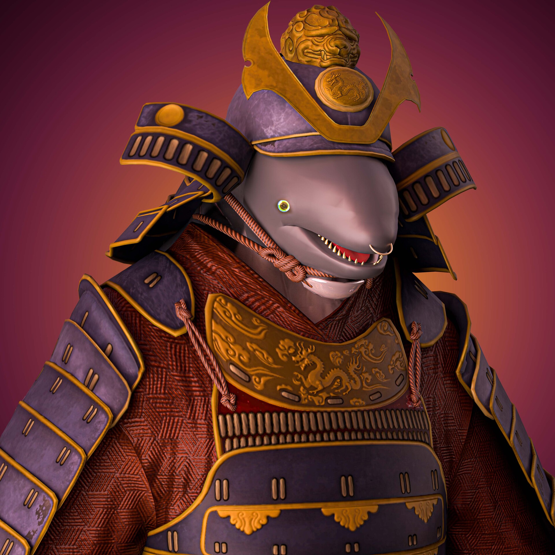 ArtStation - 3d art fish