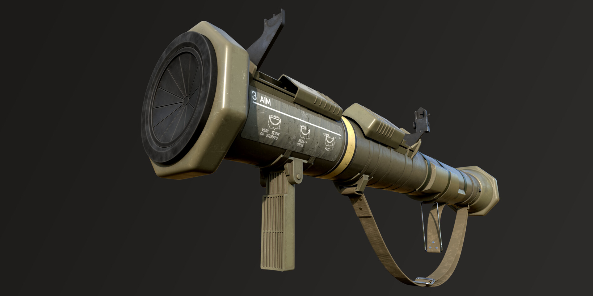 ArtStation - AT-4 Antitank Grenade Launcher