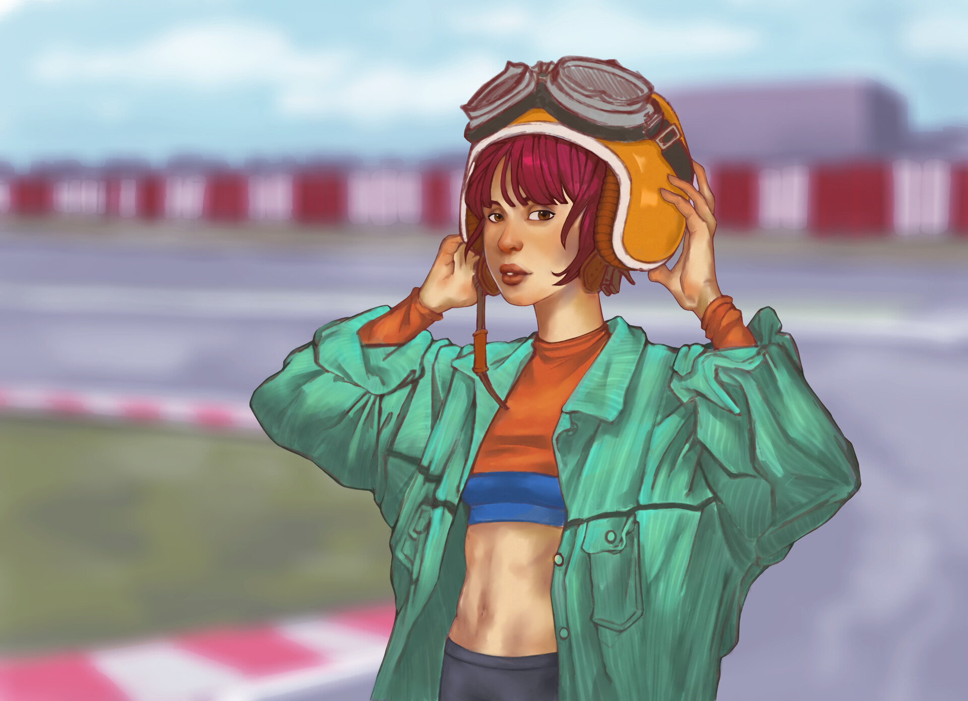 ArtStation - Racing Track