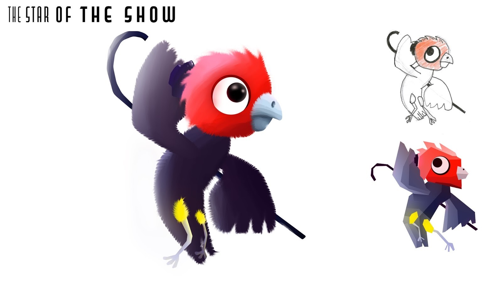 ArtStation - University Project: Bird Designs!