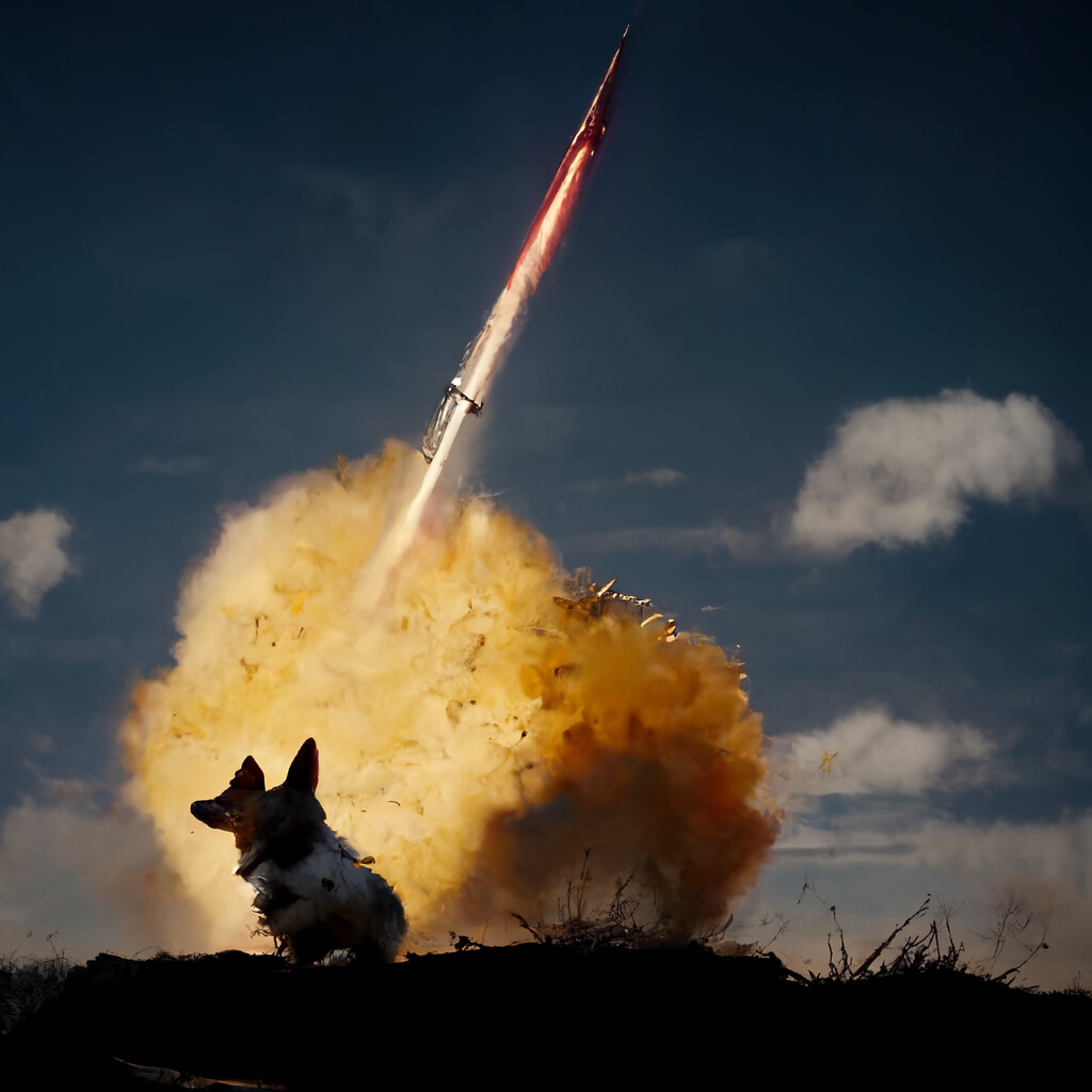 ArtStation - Corgi Pocket Rocket