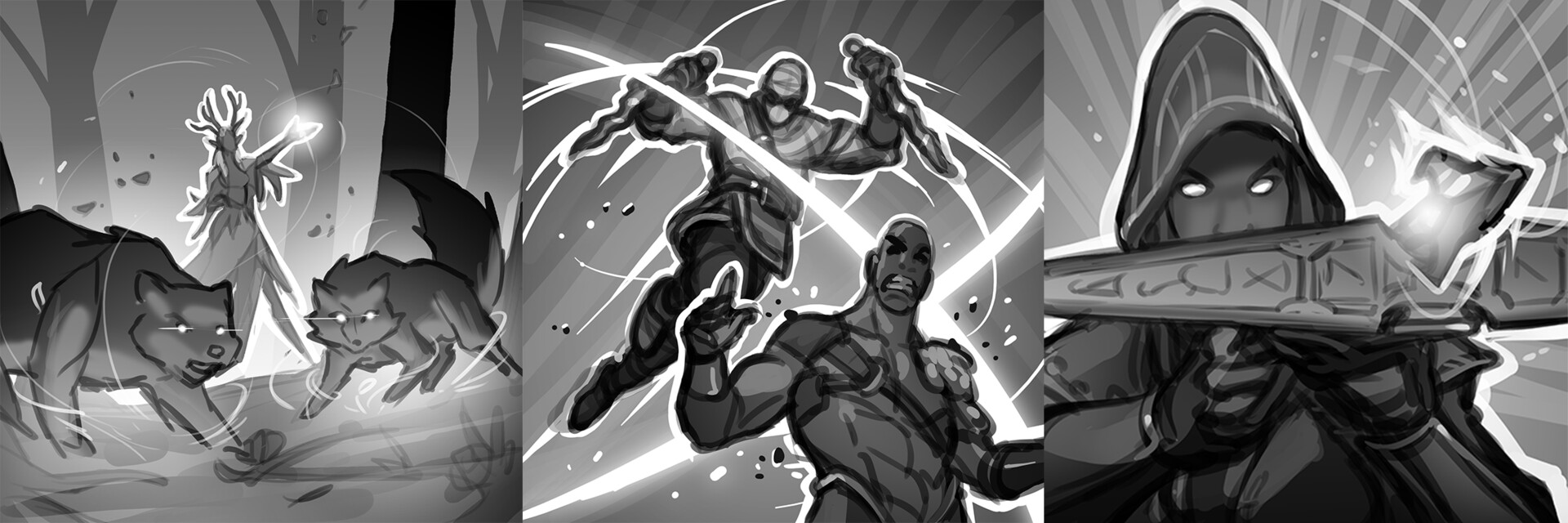 Casey Edwards - Sketch Work