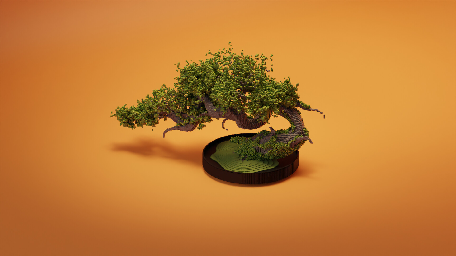 ArtStation - Voxel Style Experiment