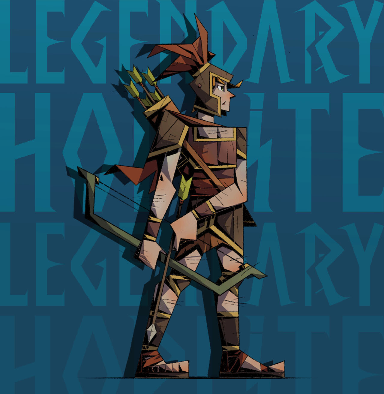 ArtStation - Archer Army | Dialogue Art v2 | Legendary Hoplite