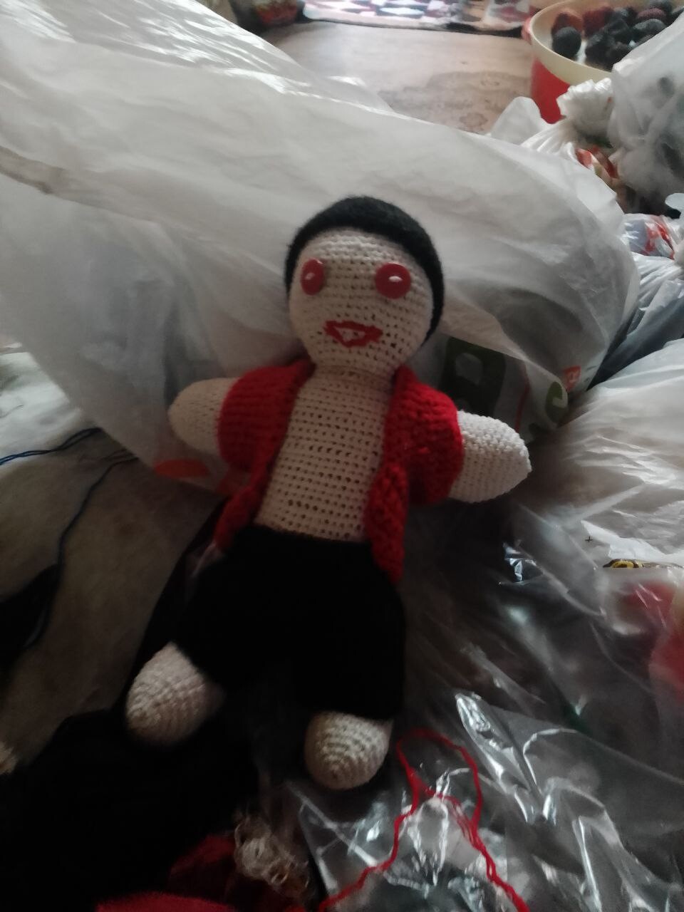 ArtStation - Crochet doll practice