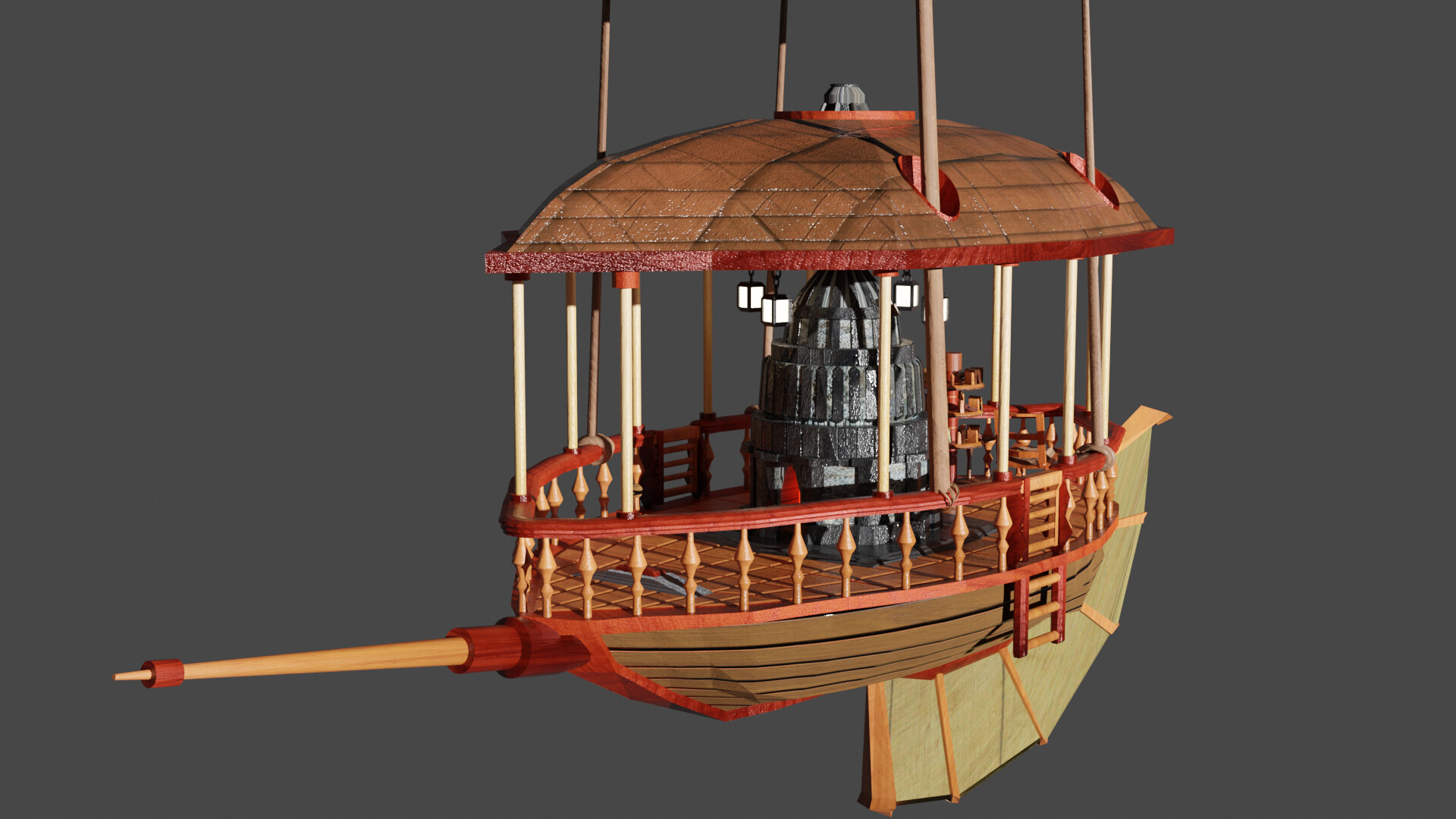 ArtStation - Fantasy Ship