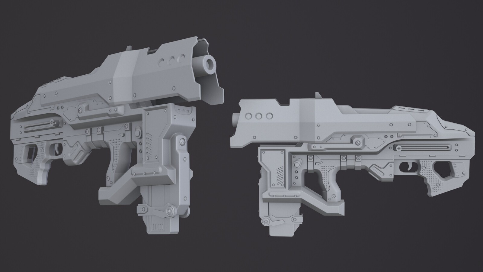 Simon Dore - Sci-Fi Weapon Concept (2009)