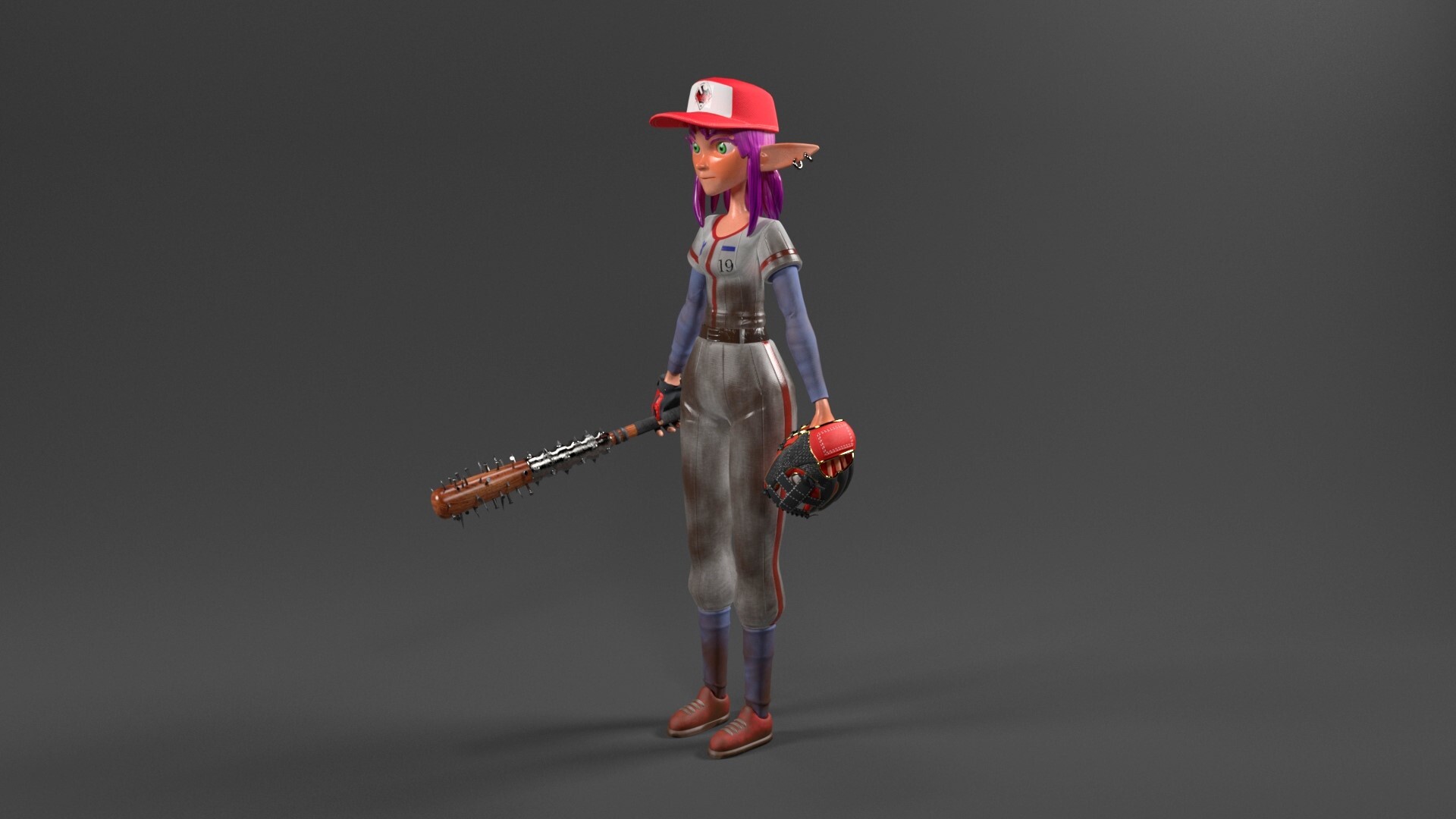 Suu Nayche Shein - Baseball Elf Girl! (3DA2 CA02)